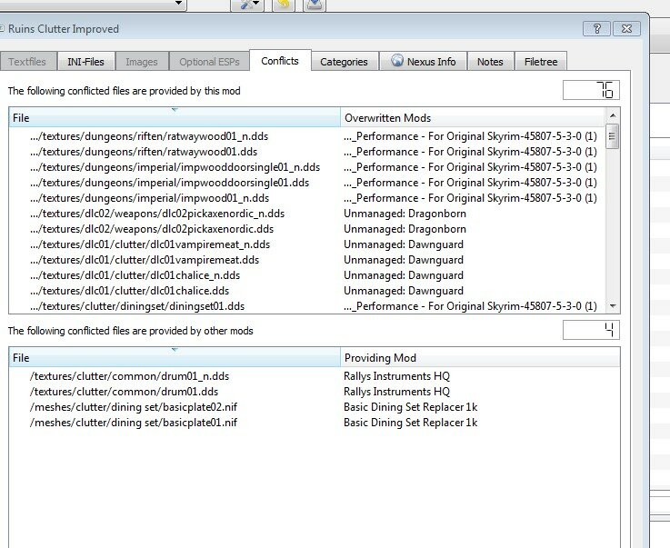 FNIS 1 warning(s) - 36 possible consistence issues - Skyrim Technical ...