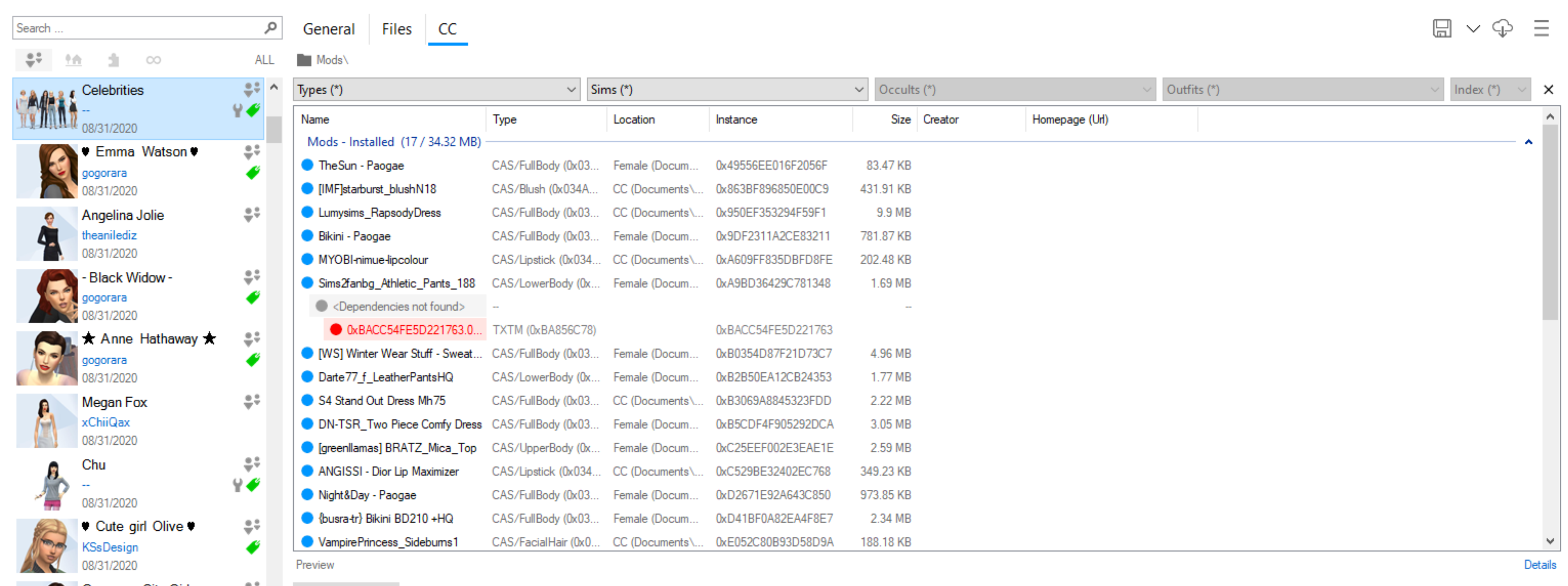 Lizzy Red - Downloads - CAS Sims - LoversLab