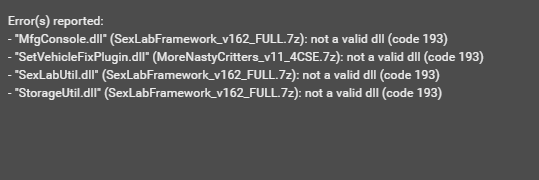 Dll Problems Technical Support Skyrim Special Edition Loverslab