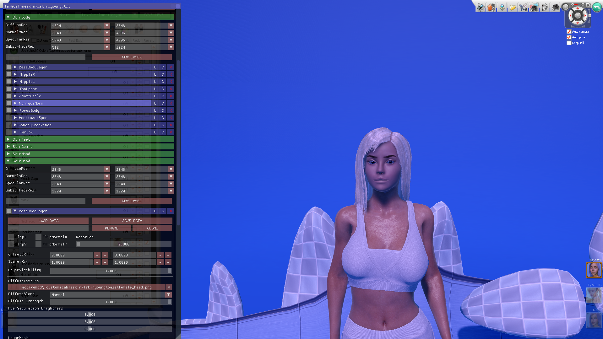 Help With Body Texture Issue Help Loverslab