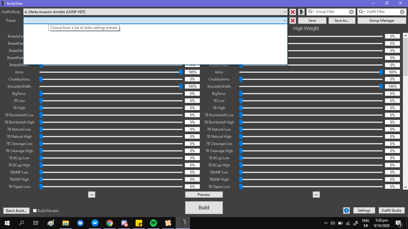 Bodyslide help, please! - Skyrim Technical Support - LoversLab