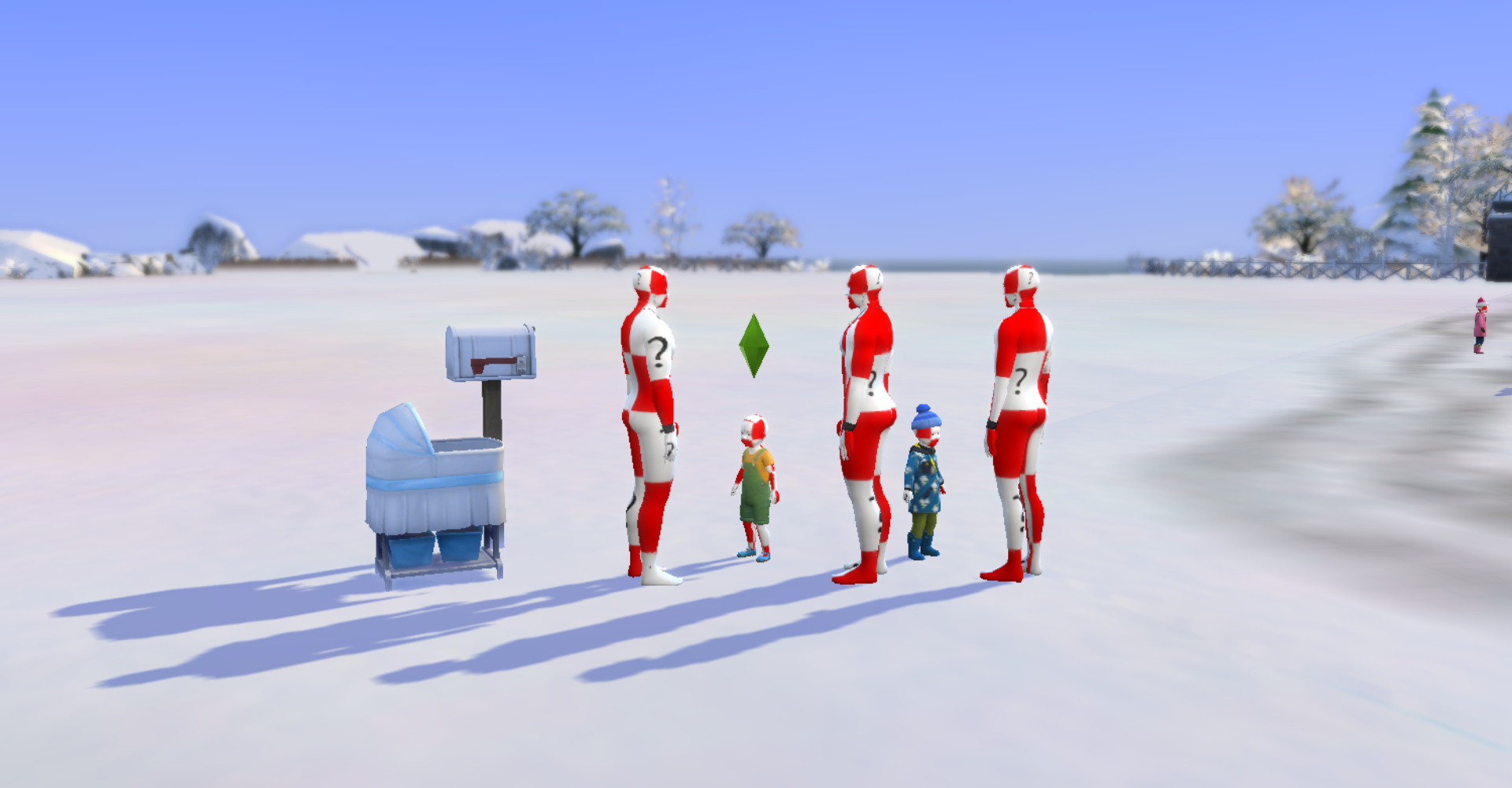 Red/White/Black Question Mark Skin in Live Mode - All Sims - Technical ...