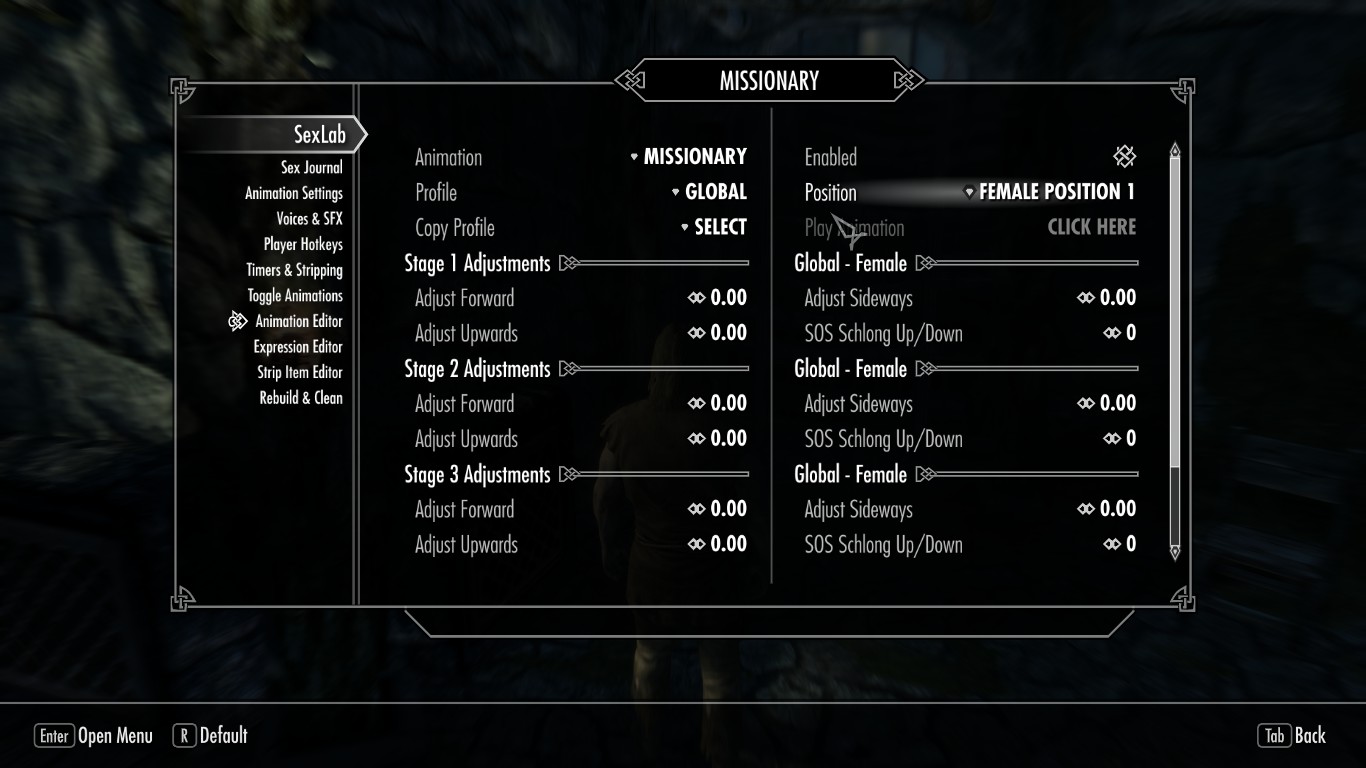 Sexlab Doesnt Recognise My Characters Gender And Always Places Him In A Female Position For All