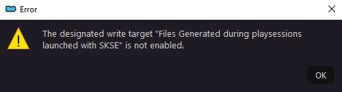 [solved] Deleted Overwrite Outputs Targets In Mo2 Can T Launch Skyrim Through Skse Or Use Other