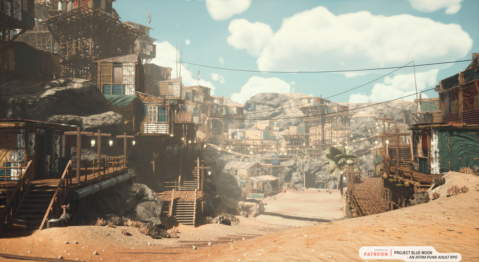 Project Blue Moon - River's End, an Atom-Punk Mature (NSFW) 3D RPG Game ...