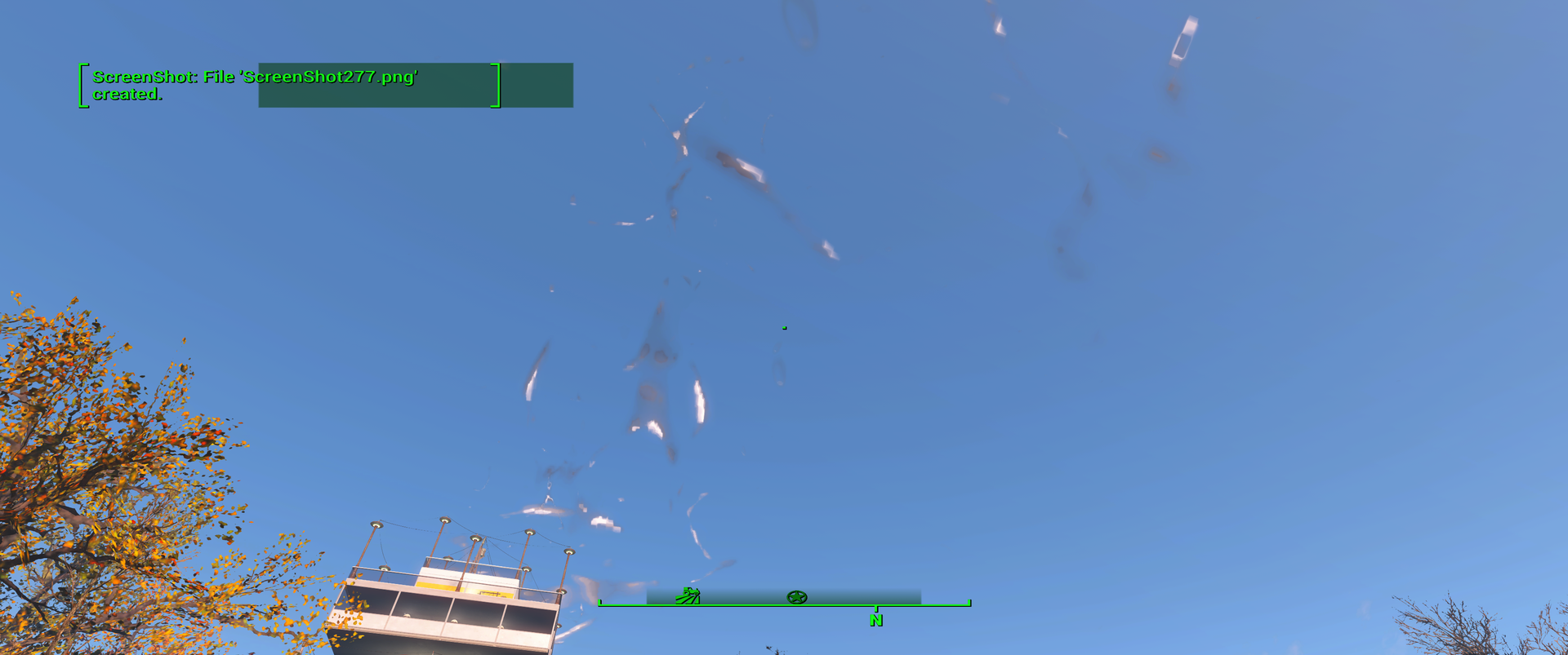 Visual Glitch In The Skies Hard To Describe Ill Provide Screenshots