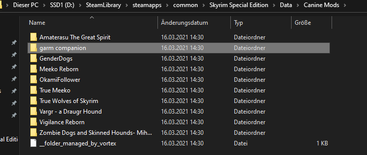 Garm Companion No Schlong Request And Find Skyrim Adult And Sex Mods