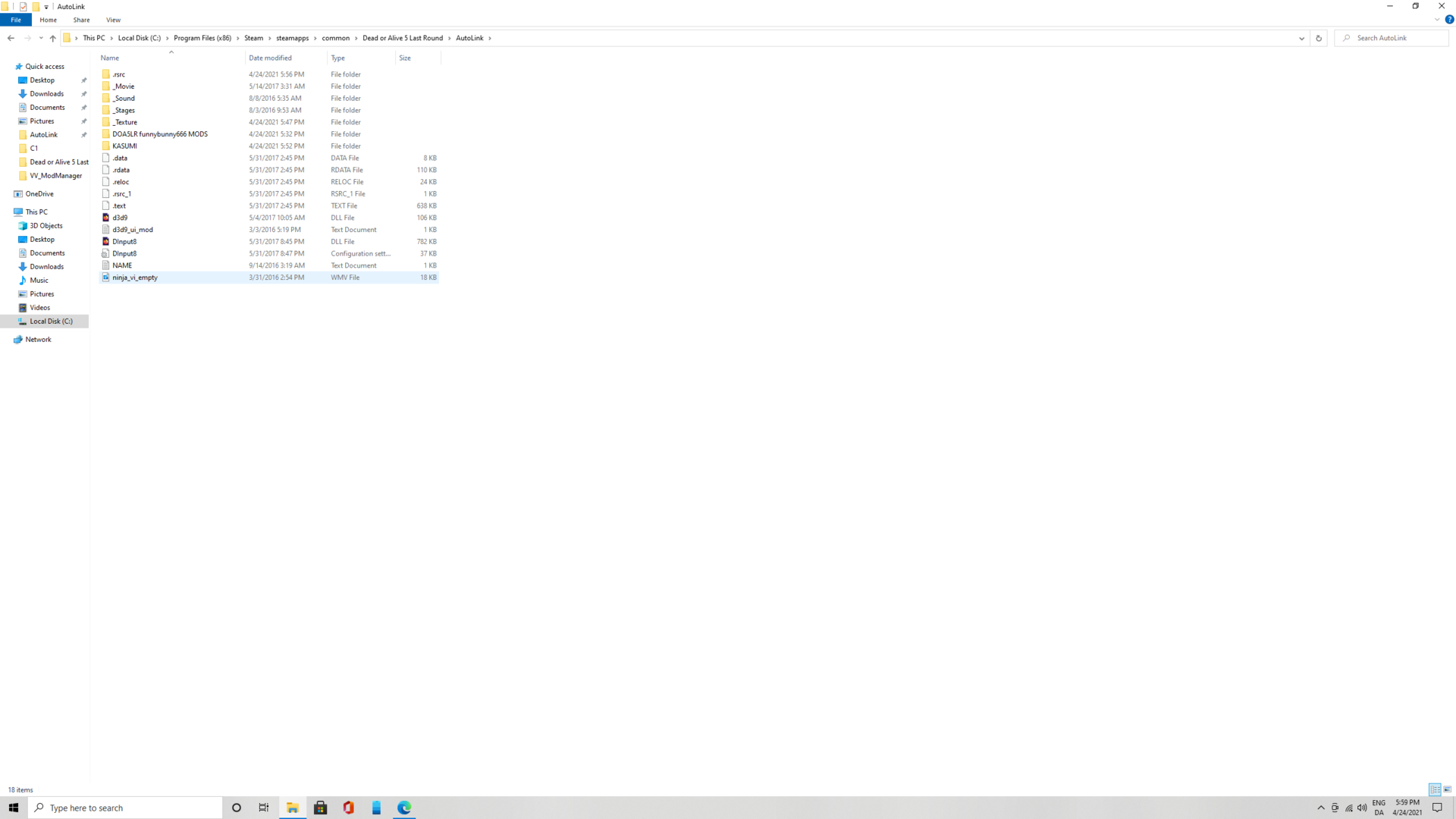 Help with Autolink and mods - Dead or Alive 5 - LoversLab