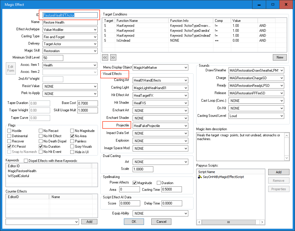 Scripting Castremotecast Spells Does Not Show Hiteffectart Technical Support Sexlab