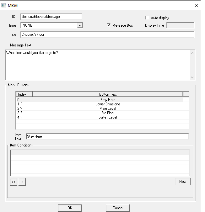 Gomorrah Elevator Script Or Any Other Elevator Script Question 1275