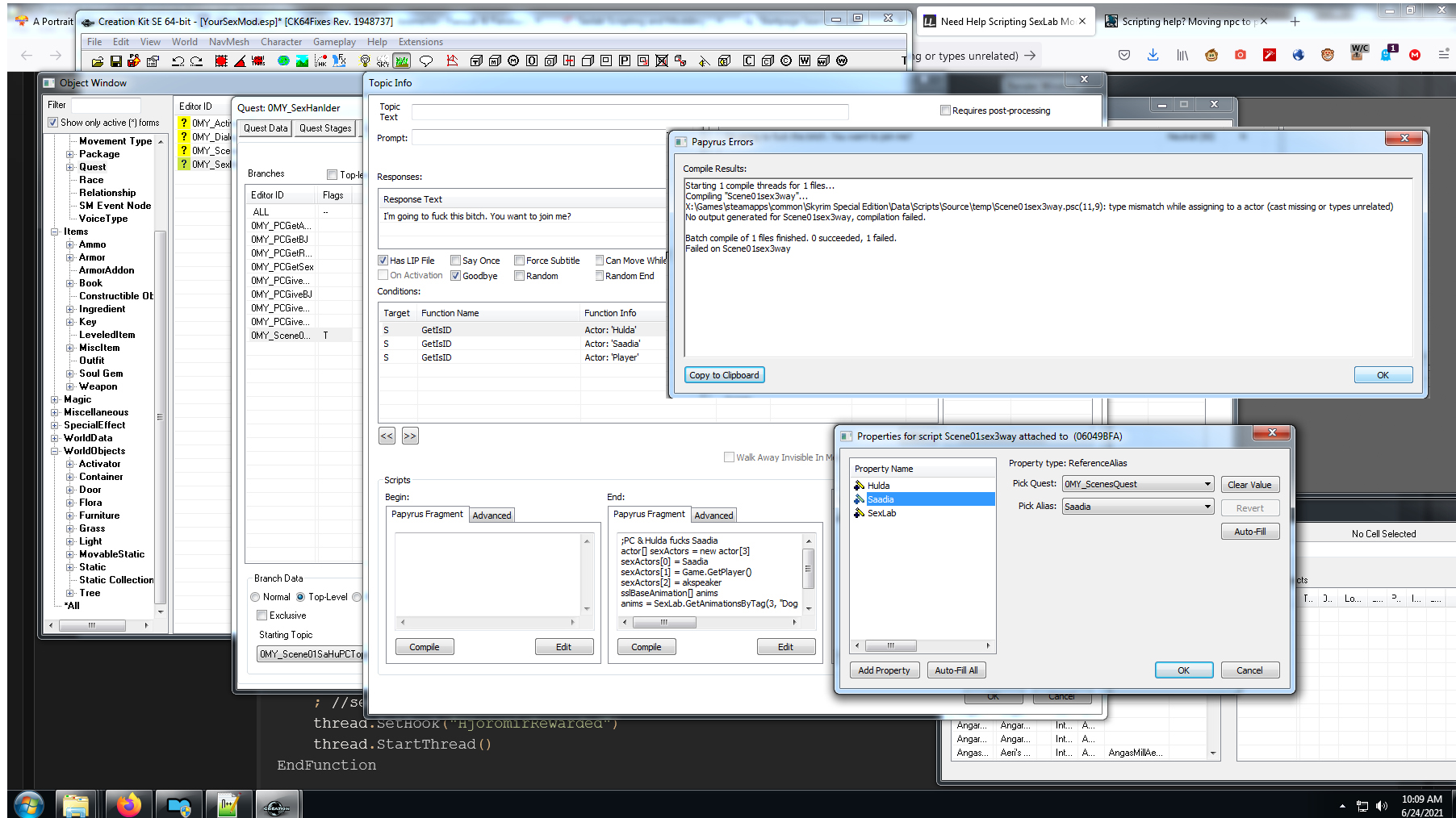 Sexlab Scripting And Modding Tutorials W How Too Video And Example Script Downloads Page 2