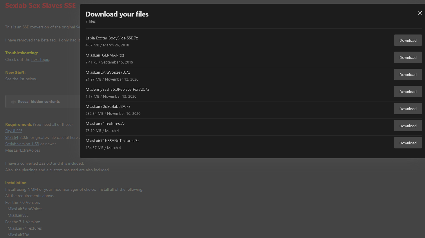 Sexlab Sex Slaves Sse Page 40 Downloads Sexlab Framework Se