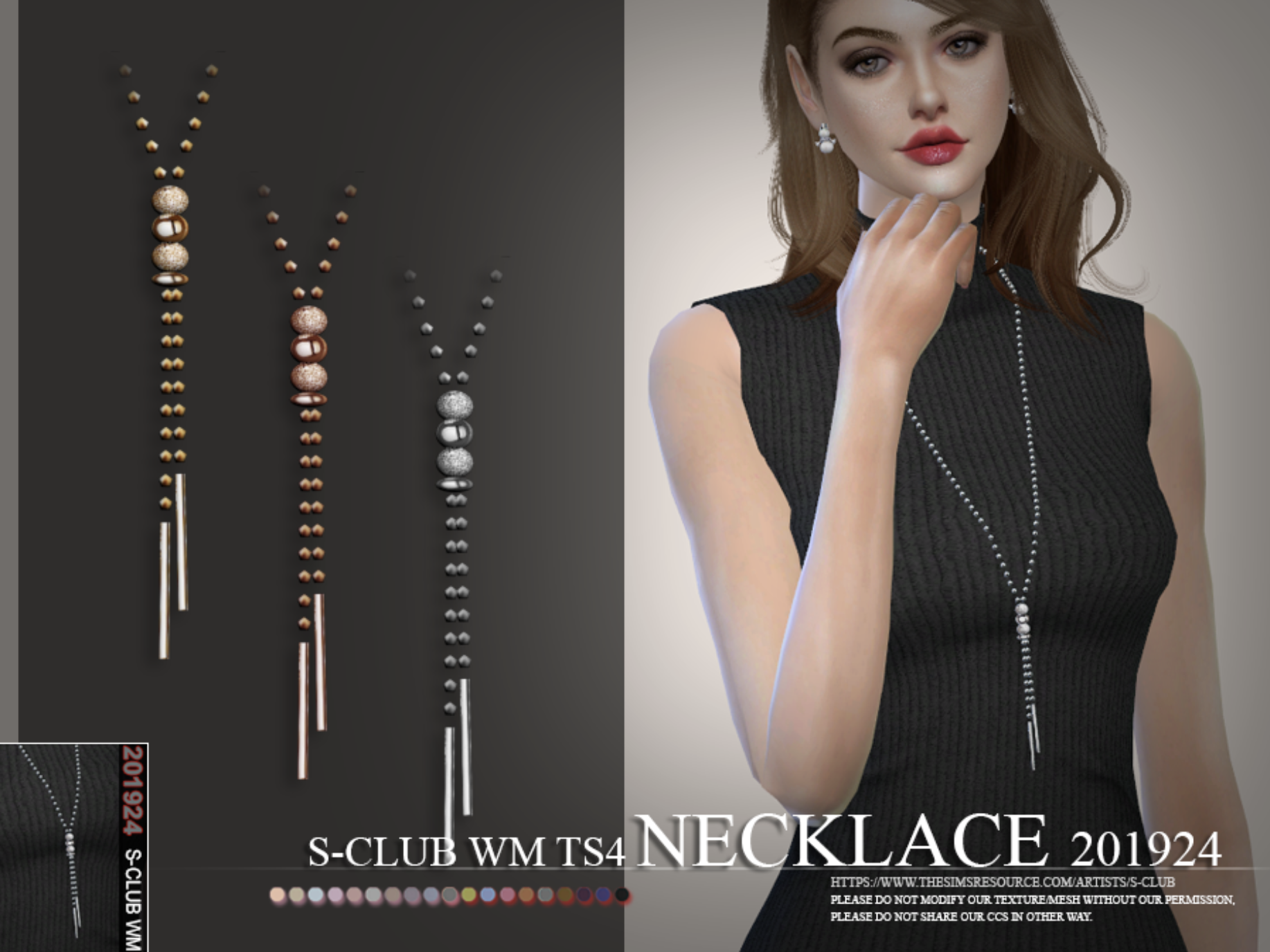 Necklace That Hangs Between Breasts Request And Find The Sims 4 Loverslab 
