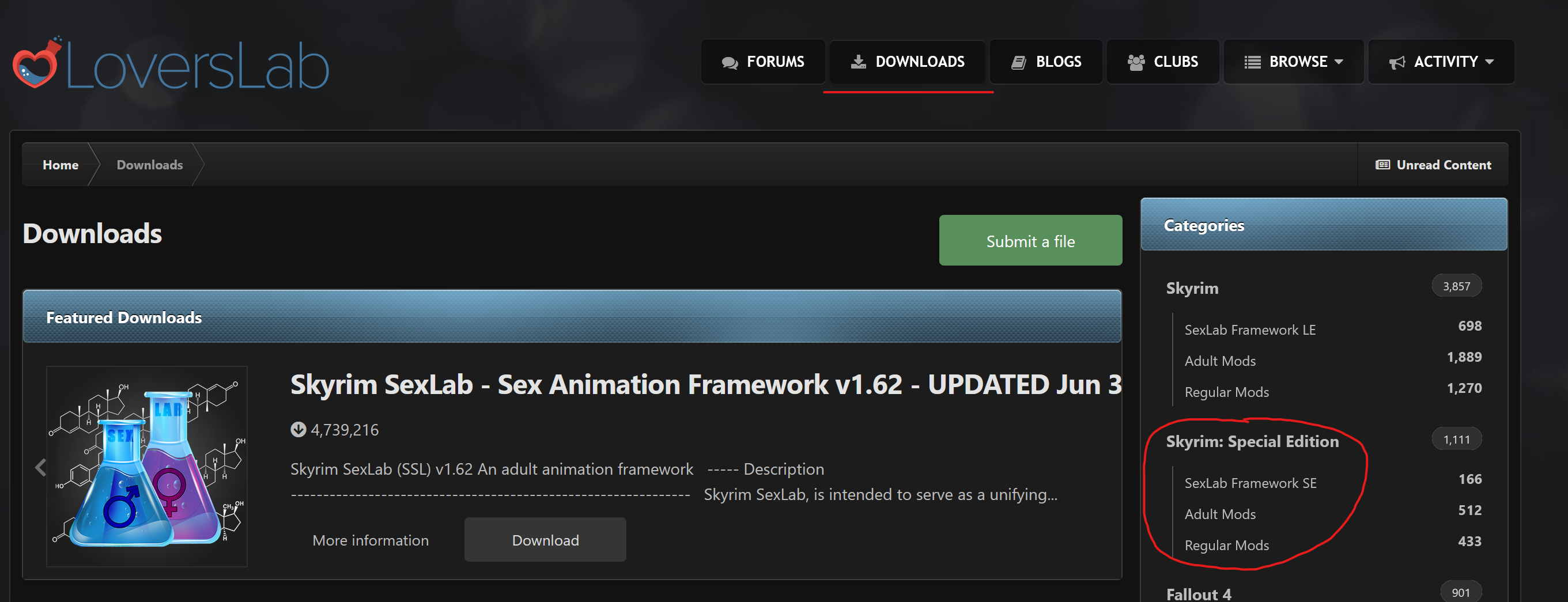 LoversLab update tracking? - Skyrim: Special Edition - LoversLab