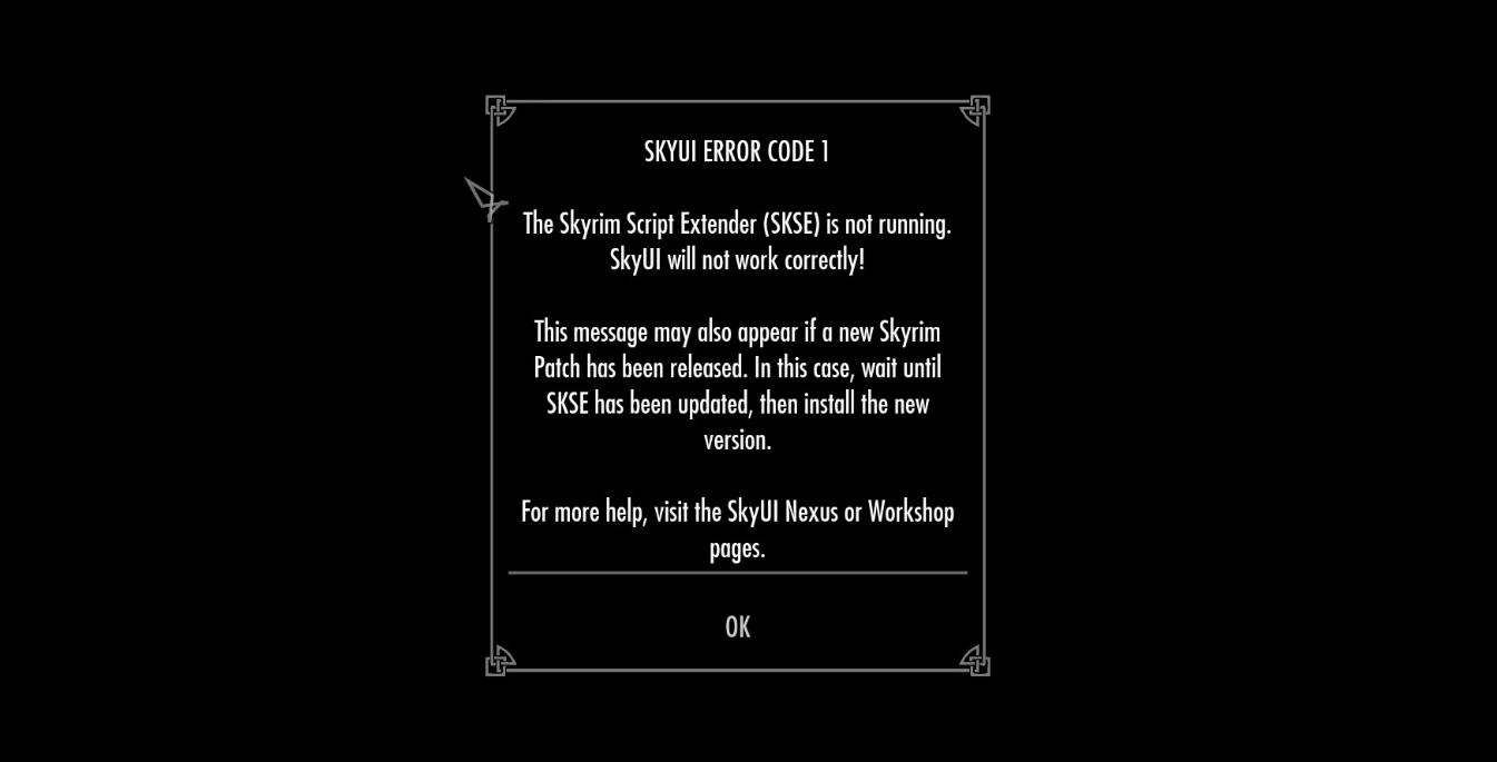 Skse The Content Of Doesnt Seem To Be Valid Technical Support Sexlab Framework Loverslab