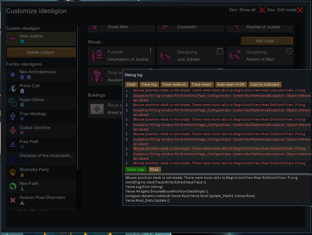 [mod] C0ffee's RJW Ideology Addons - Page 4 - Rimworld - LoversLab