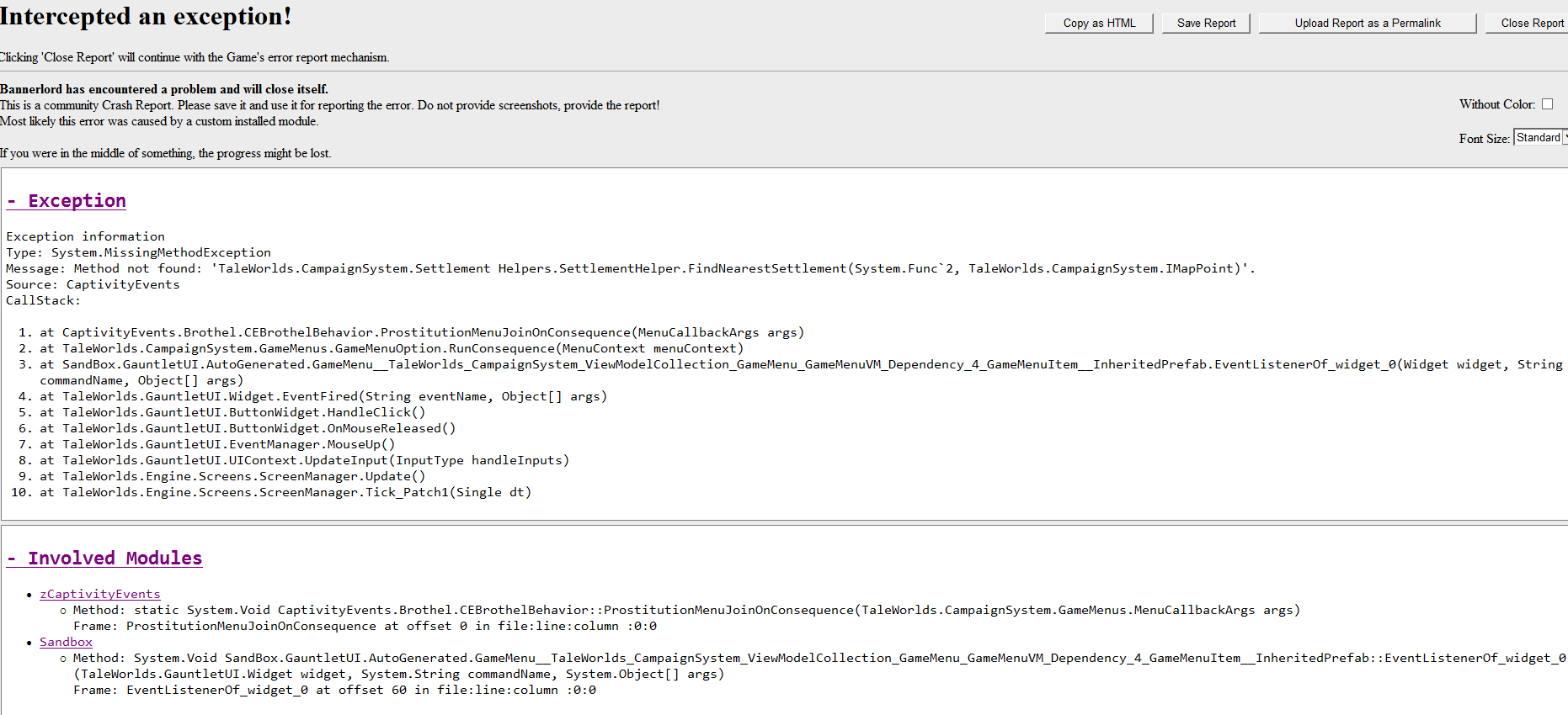 Bannerlord Mod: Captivity Events - Page 77 - Downloads - Adult Games ...
