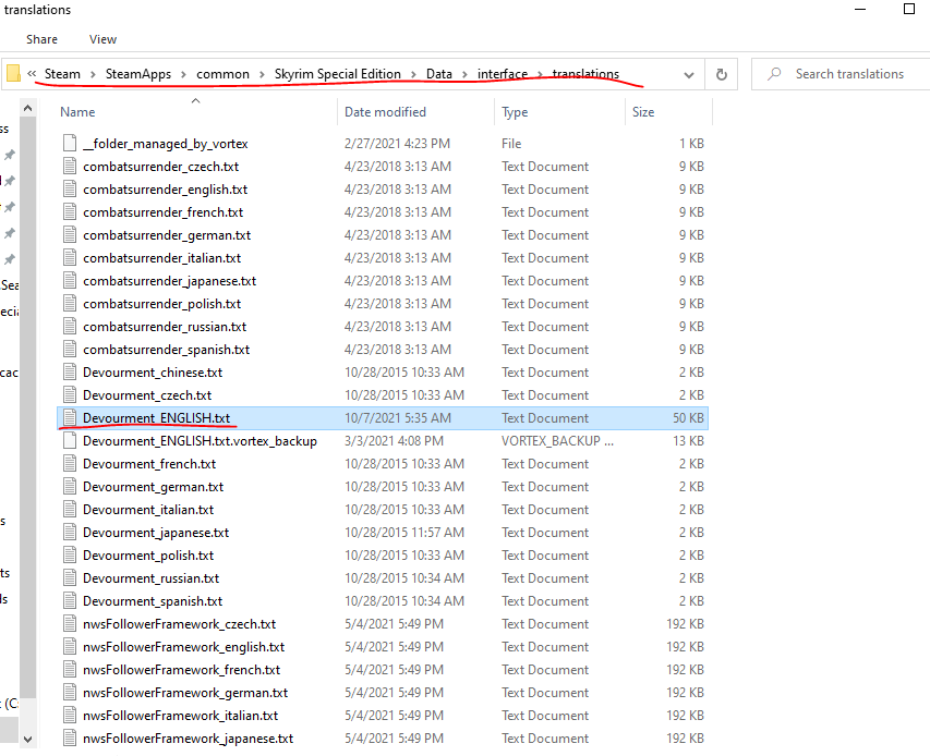 Devourment Refactor - Page 85 - Downloads - Skyrim: Special Edition ...