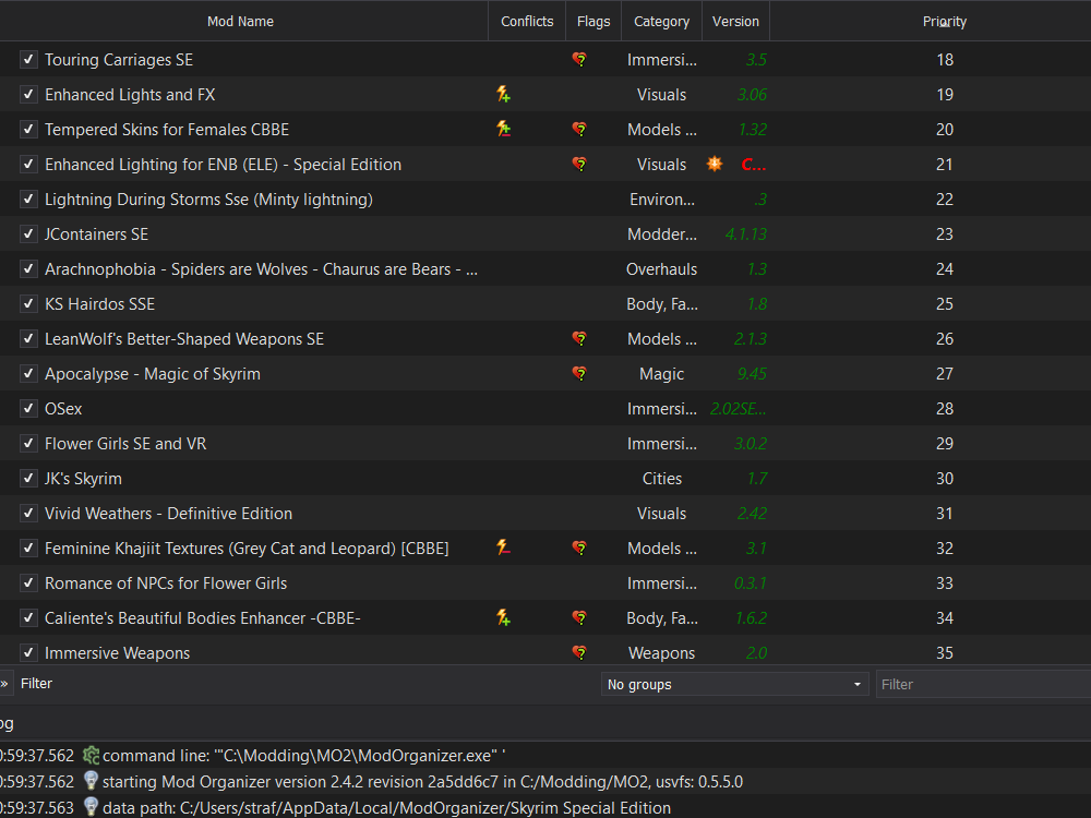 I Can T Launch Skyrim Se Or Skse From Mo2 Form 43 And Invalid Dll For Devious Devices