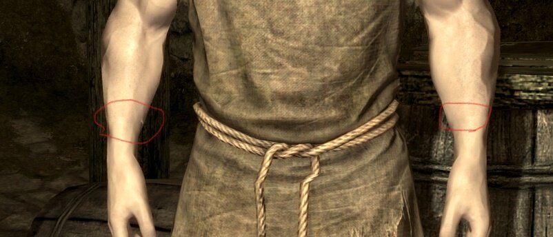 SOS Ankle and hand seams even after uninstalling and reinstalling ...