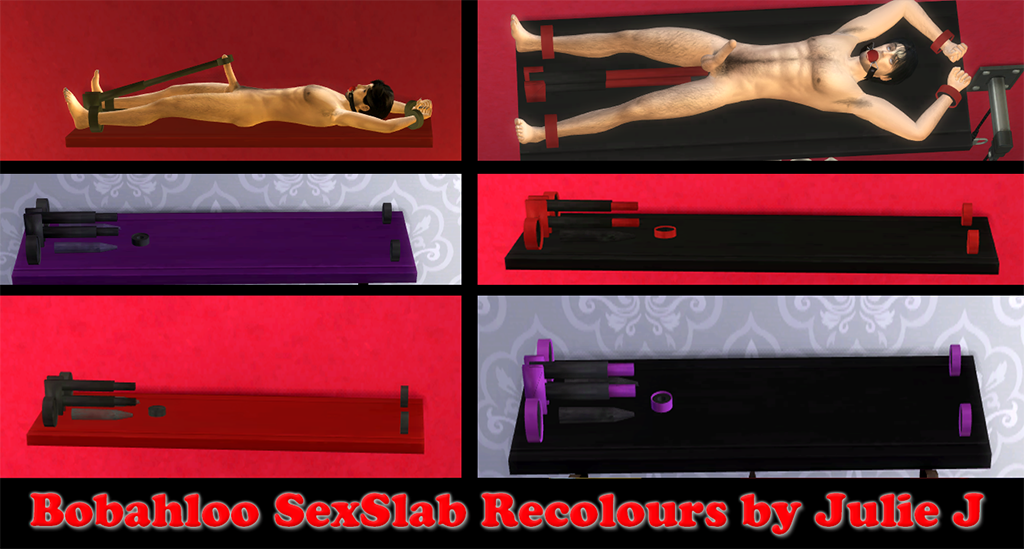 Bobahloo Sex Slab Recolours By Julie J Objects Loverslab
