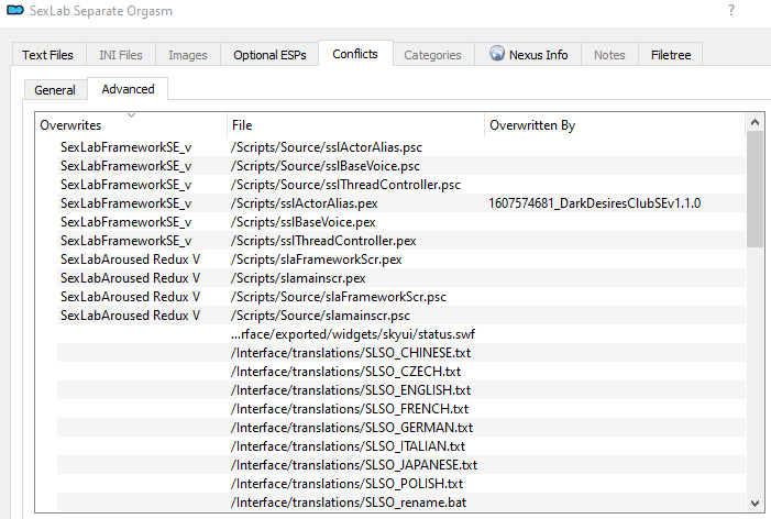 Solved Se No Sexlab Animations With Separate Orgasm And Dialog Disappears Technical Support 