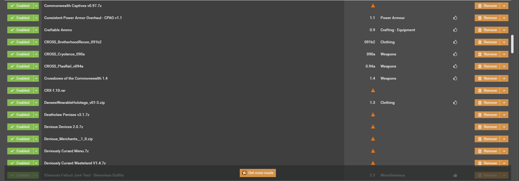 Mod Load Order and Early Game Freeze - Fallout 4 Technical Support ...