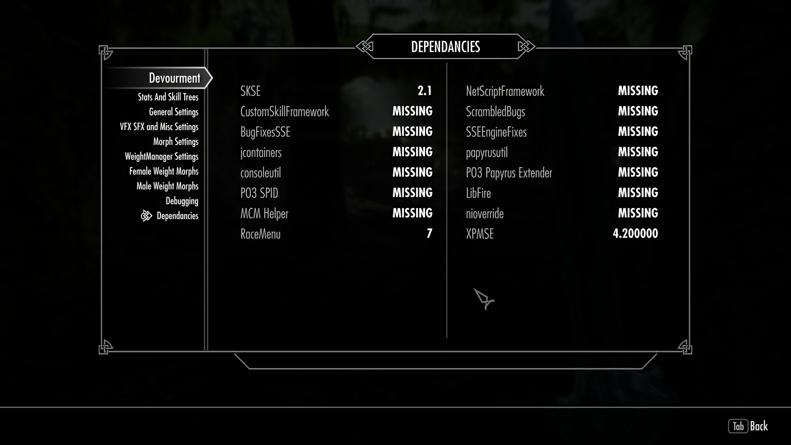 Devourment Refactor - Page 114 - Downloads - Skyrim: Special Edition ...