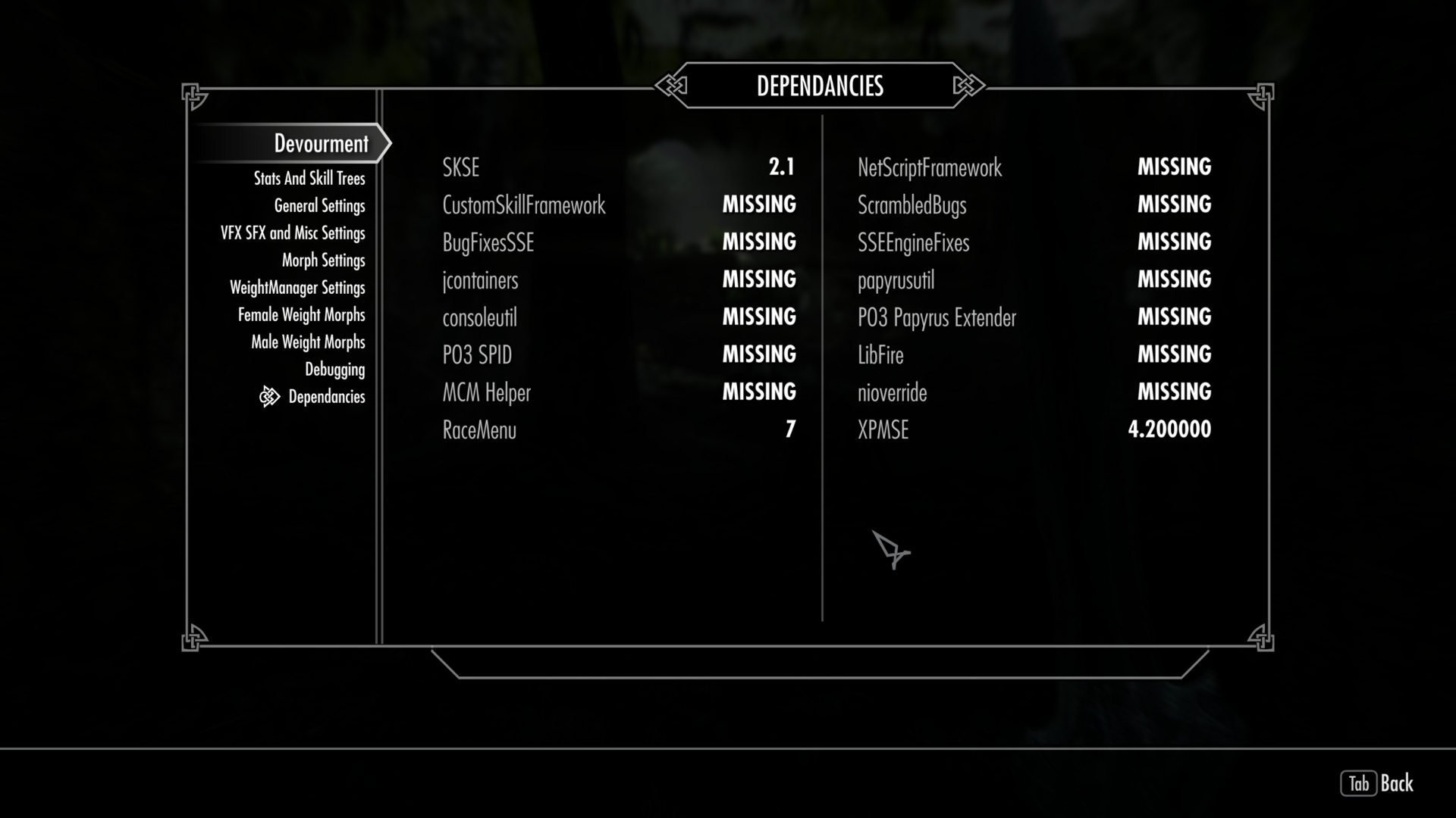 Devourment Refactor - Page 114 - Downloads - Skyrim: Special Edition ...