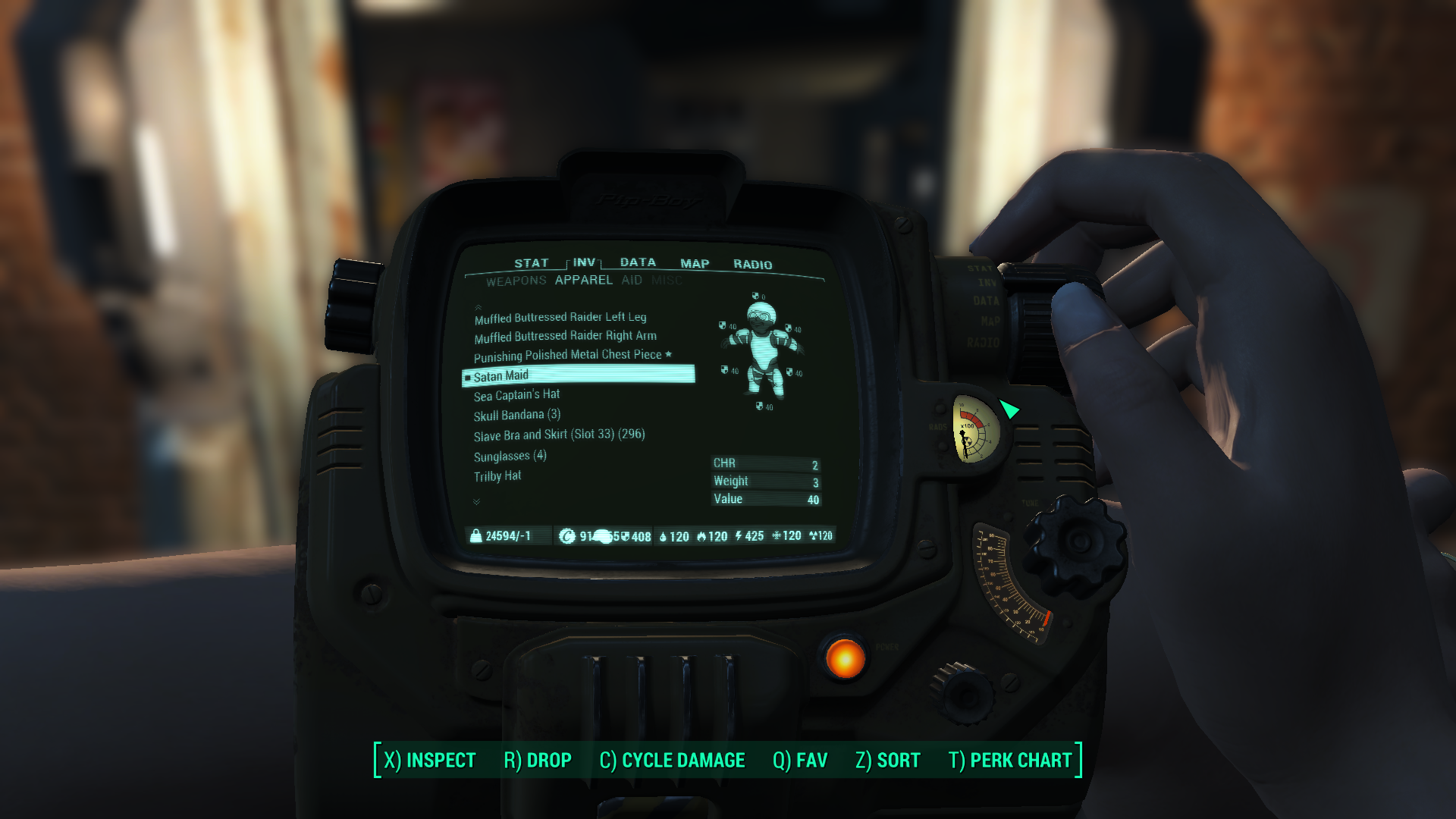 (Fallout 4) Satan Maid [CBBE, TWB, & Fusion Girl Bodyslide] - Downloads ...