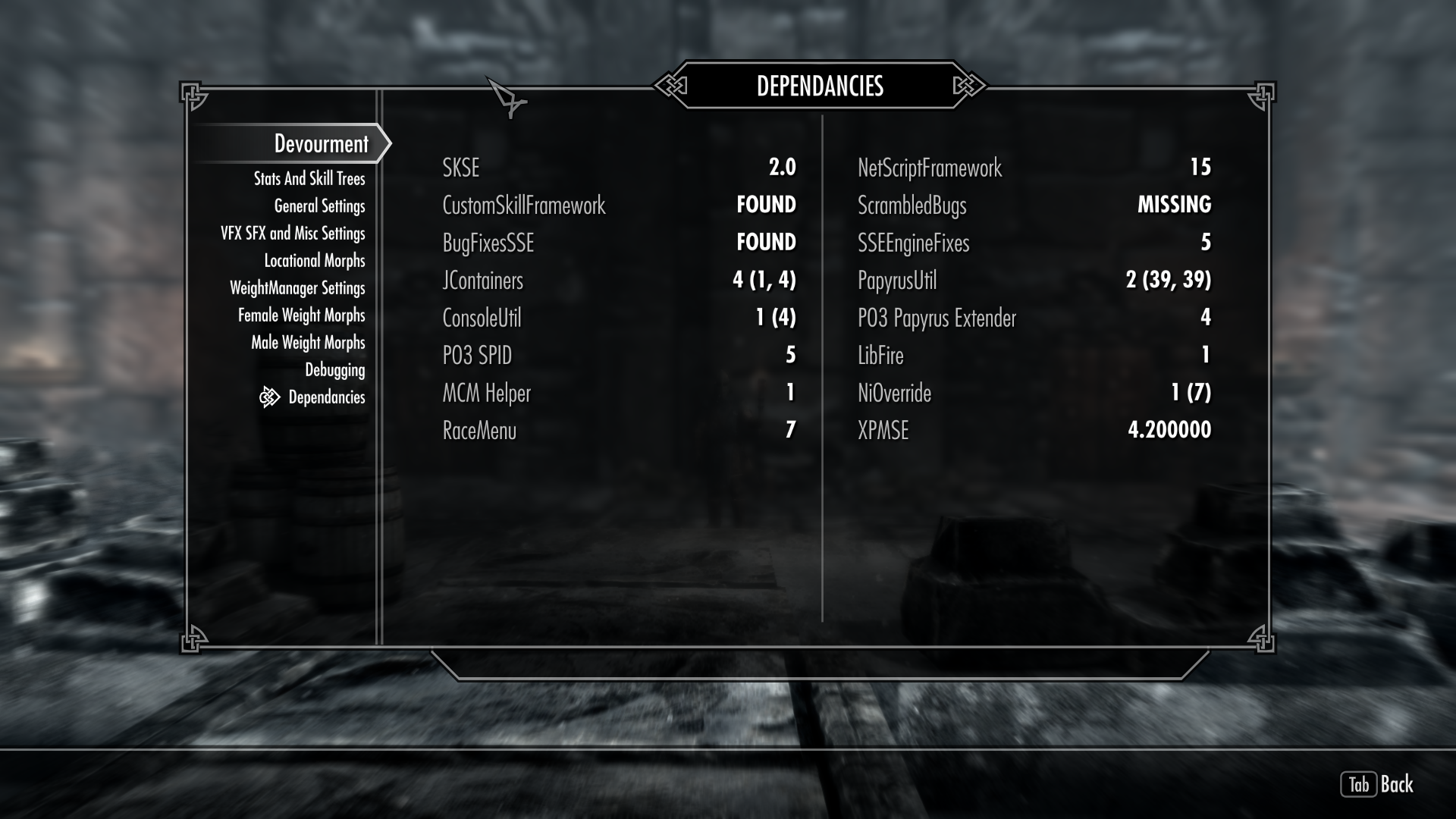 Devourment Refactor - Page 115 - Downloads - Skyrim: Special Edition ...