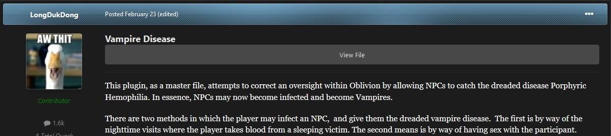 How yours (mod author) maintenance "Download" section and "Support ...