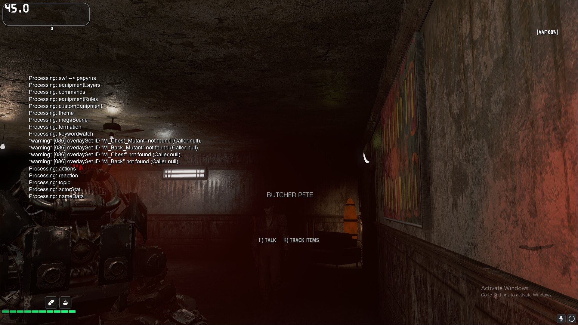 AAF stuck at 68 percent with error - Technical Support - Advanced Animation Framework - LoversLab