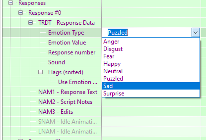 Any idea how to make NPCs show custom expressions from poser hotkeys ...