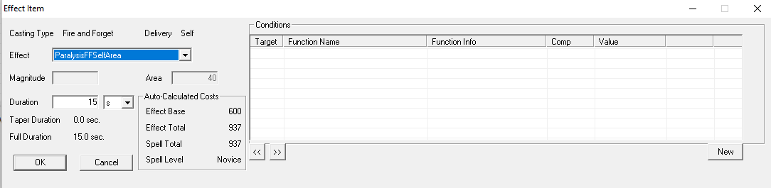 Spell modification/Creation help? - Skyrim Technical Support - LoversLab