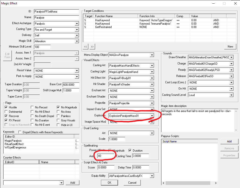 Spell modification/Creation help? - Skyrim Technical Support - LoversLab
