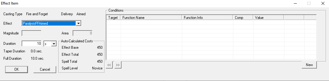 Spell modification/Creation help? - Skyrim Technical Support - LoversLab