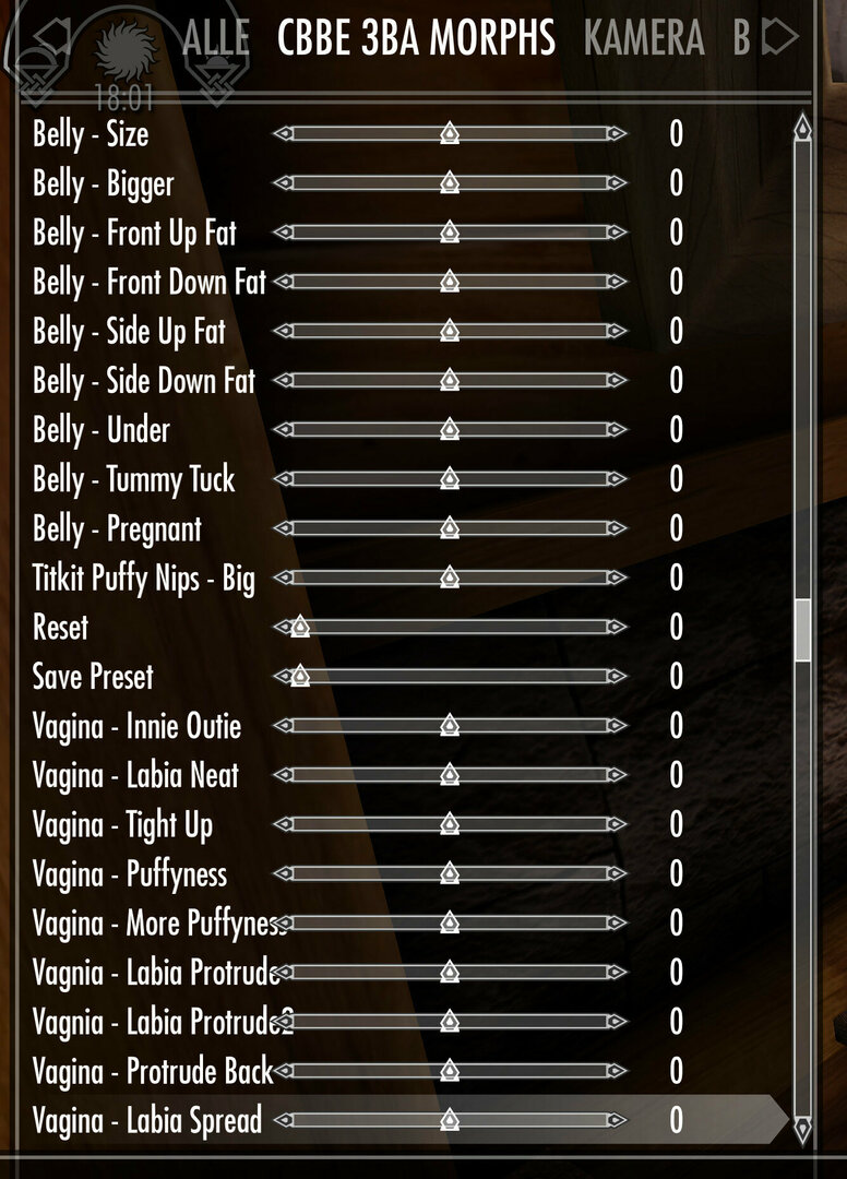 Racemenu - CBBE 3BBB Morphs - Technical Support - Skyrim: Special ...