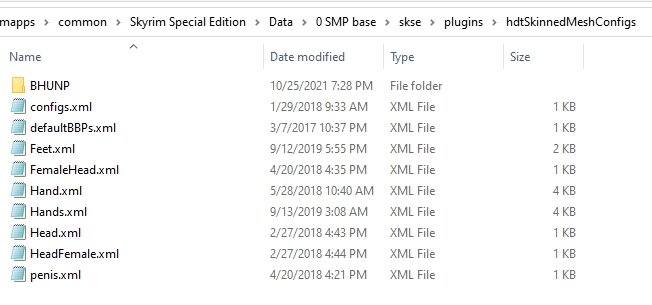 CBPC how to disable all belly and leg physics - Technical Support ...