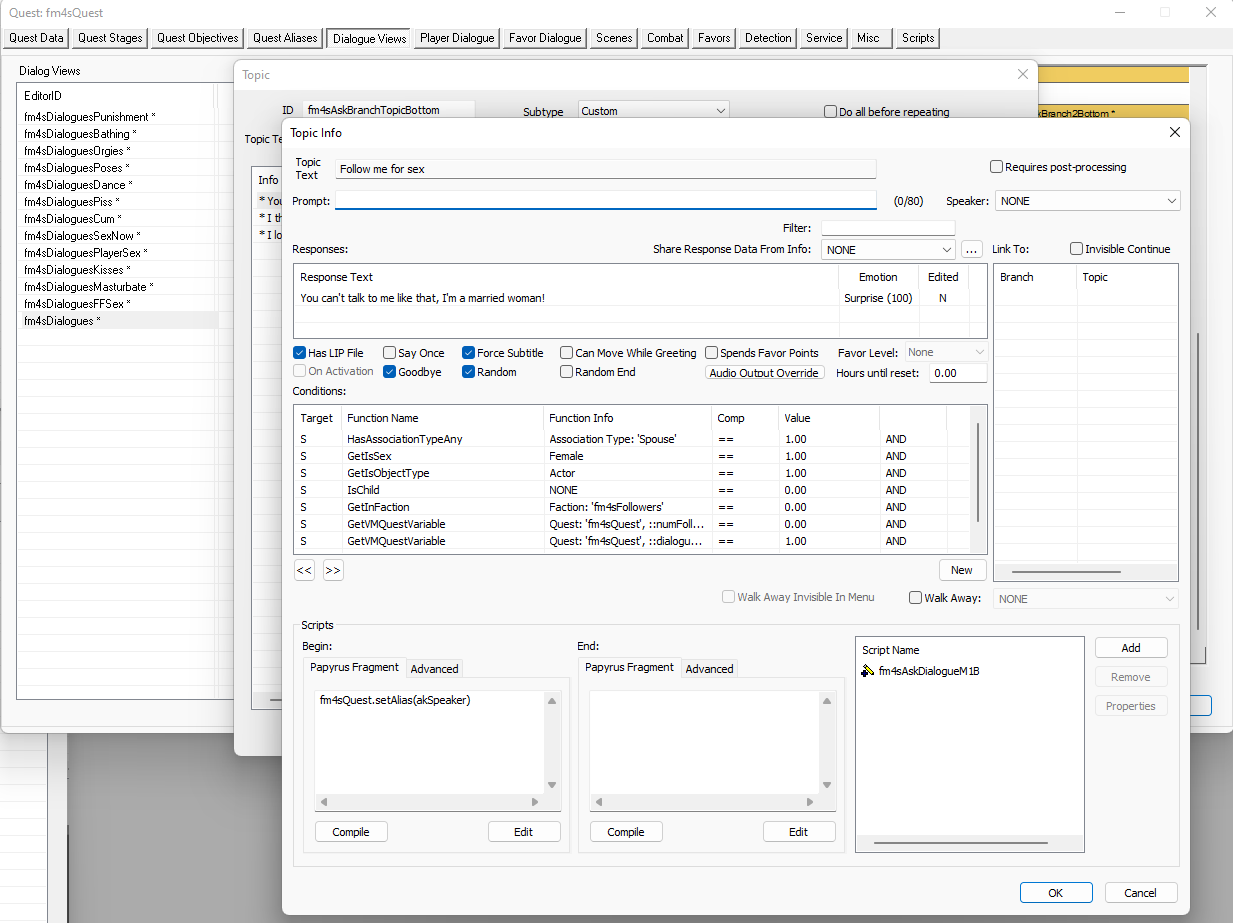 Creation Kit Help Me Understand Why My Modification Doesnt Work Modders Resources Loverslab