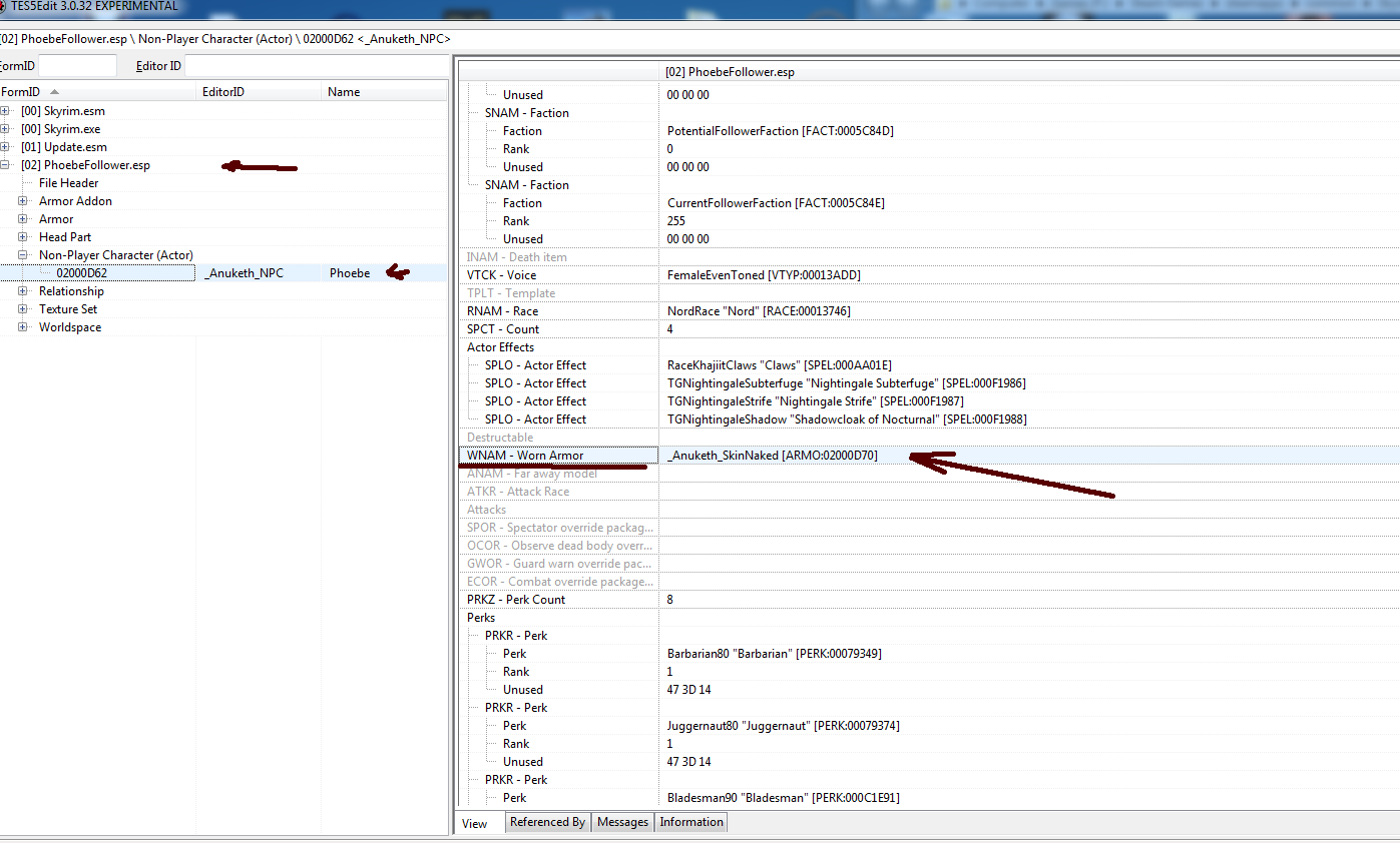 Removing custom body/skin from standalone followers - Skyrim Technical ...