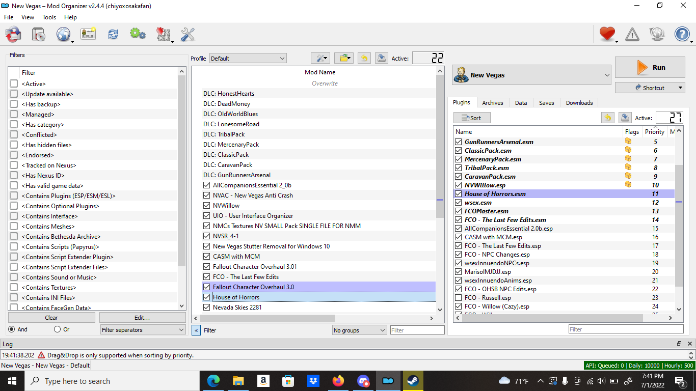 Using Mod Organizer 2 And Having A Hard Time Getting Bnb To Work Fully