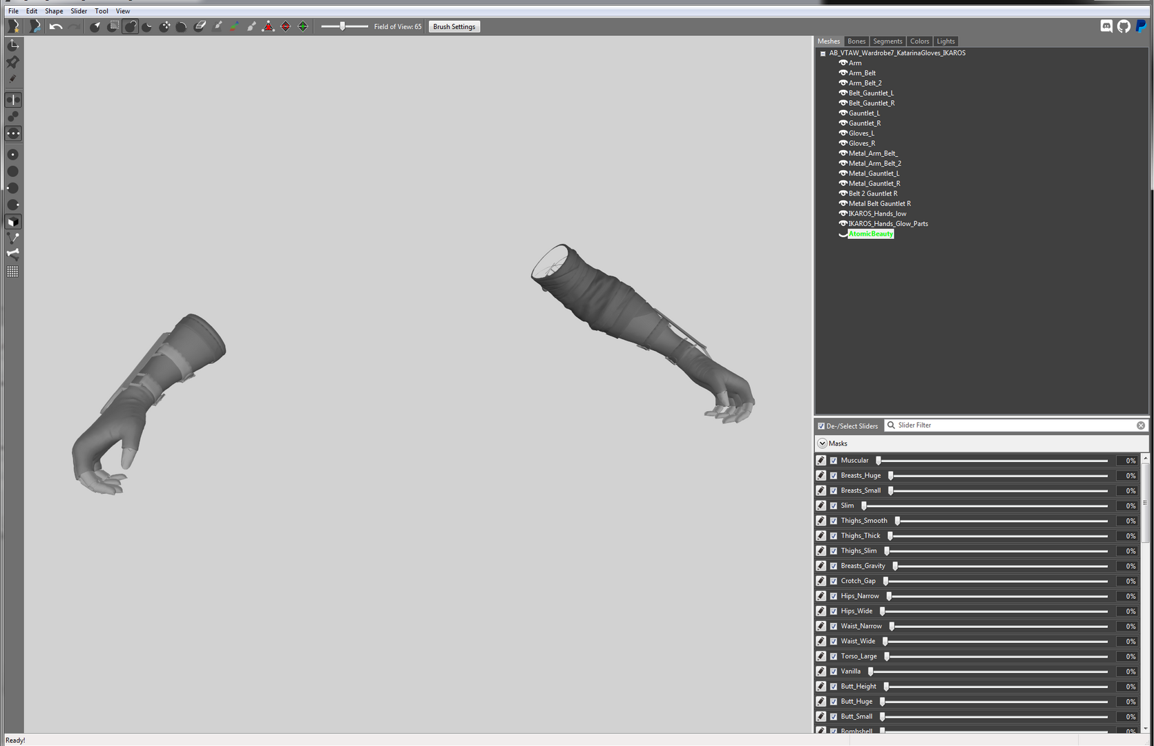 Bodyslide Outfits for Atomic Beauty and IKAROS Android Race OCBP 3BBB ...