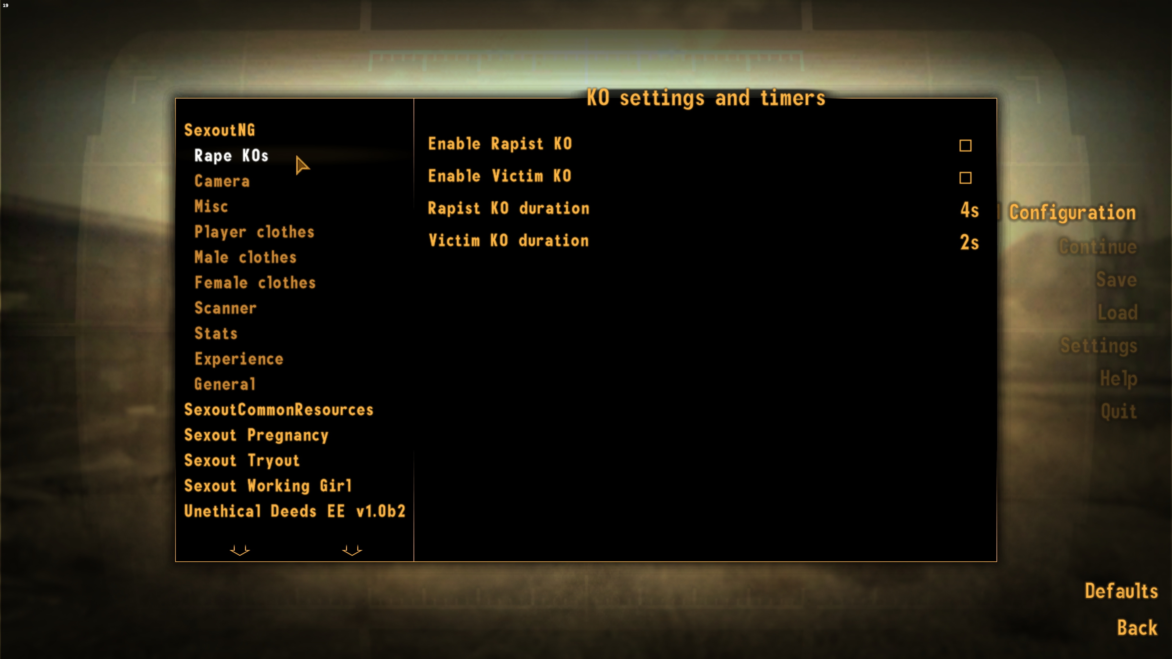 Sexout Tryout Fr Version Quests Loverslab