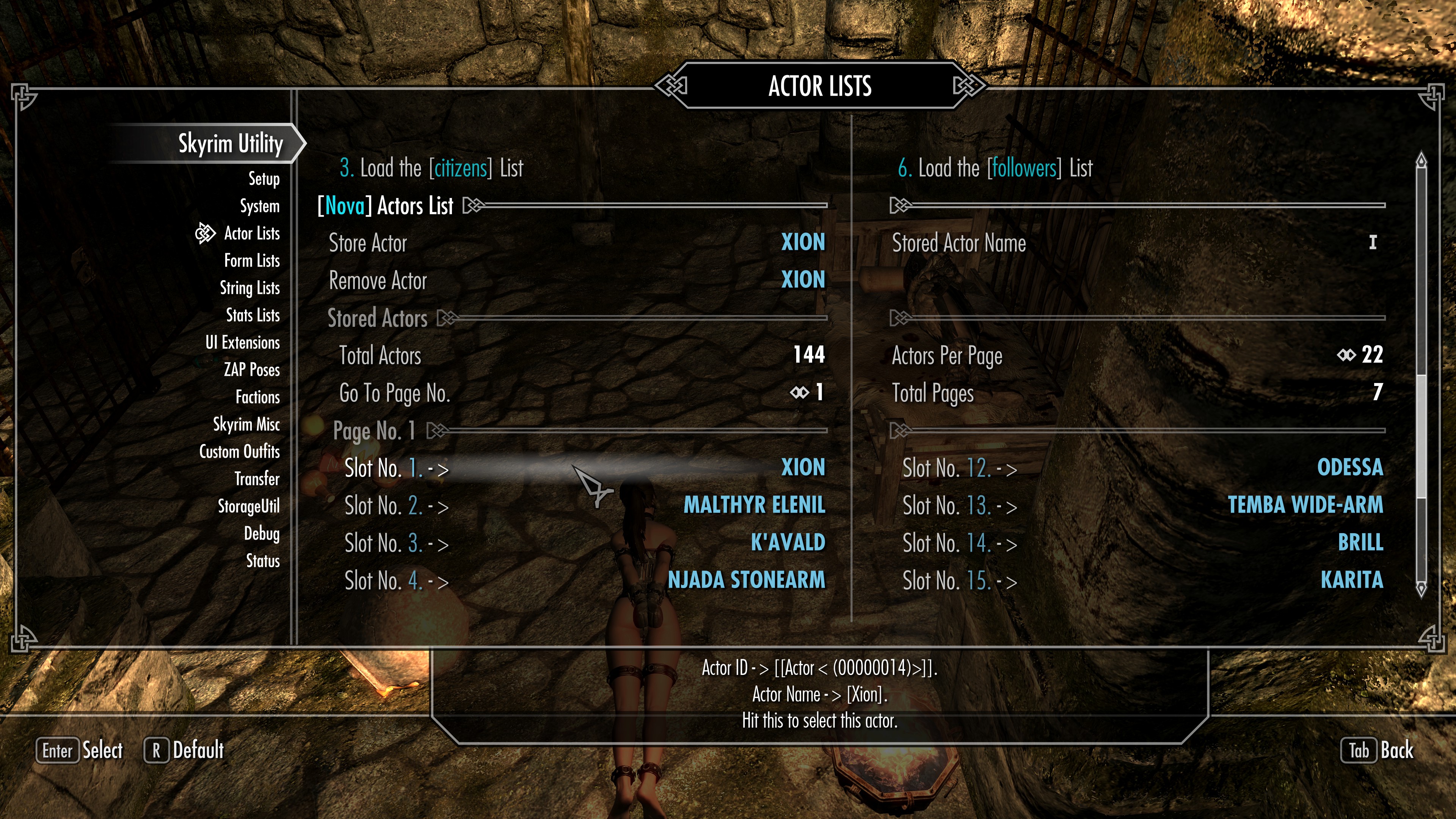 Skyrim Utility Mod (LE) - Page 24 - Downloads - Skyrim Adult & Sex Mods ...