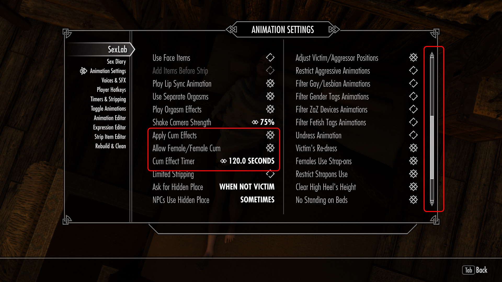 Cum Not Showing In Sexlab Se Technical Support Skyrim Special Edition Loverslab