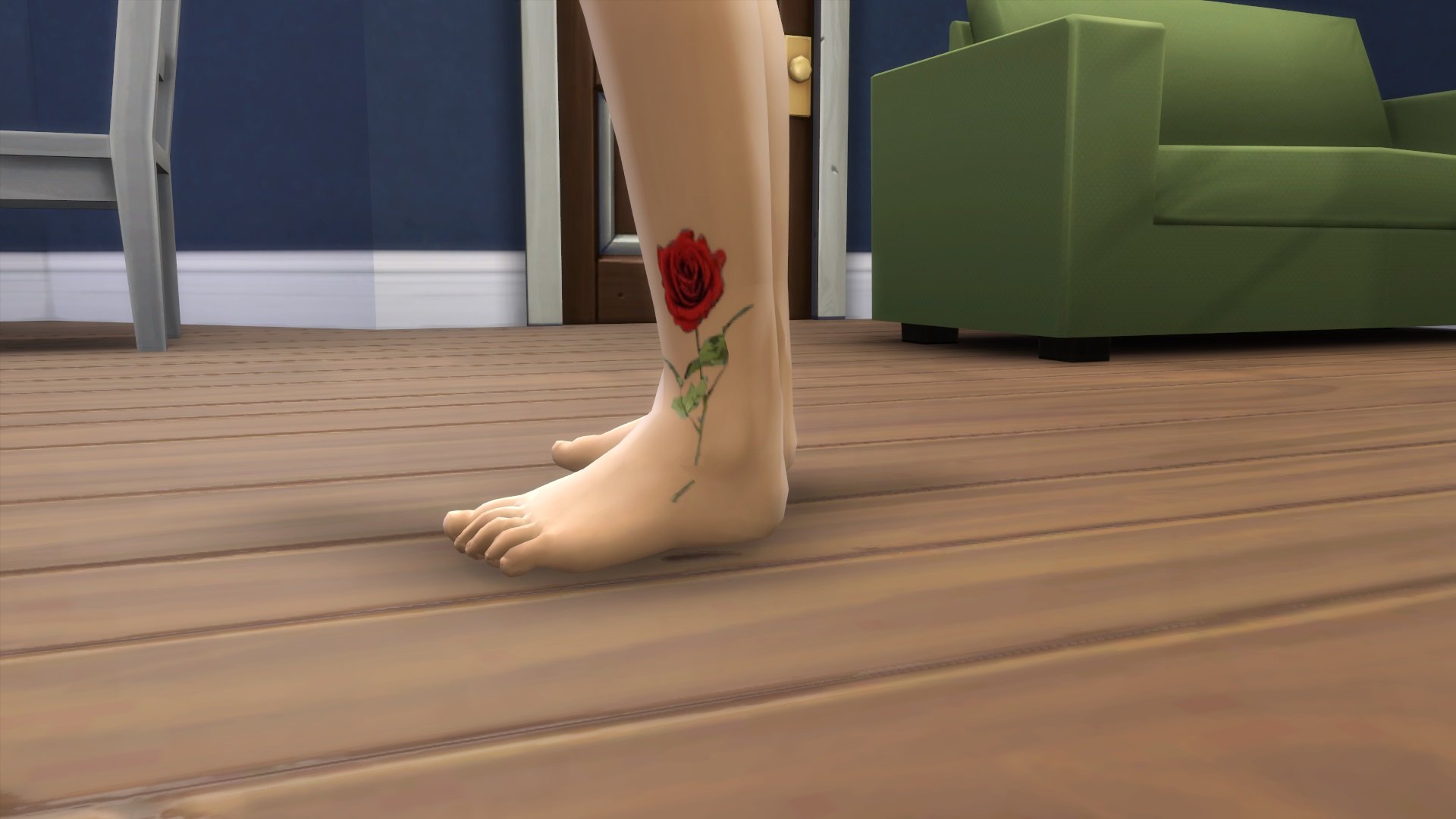 Johnnieleemj Black Rose Vine Tattoo Downloads The Sims 4 Loverslab