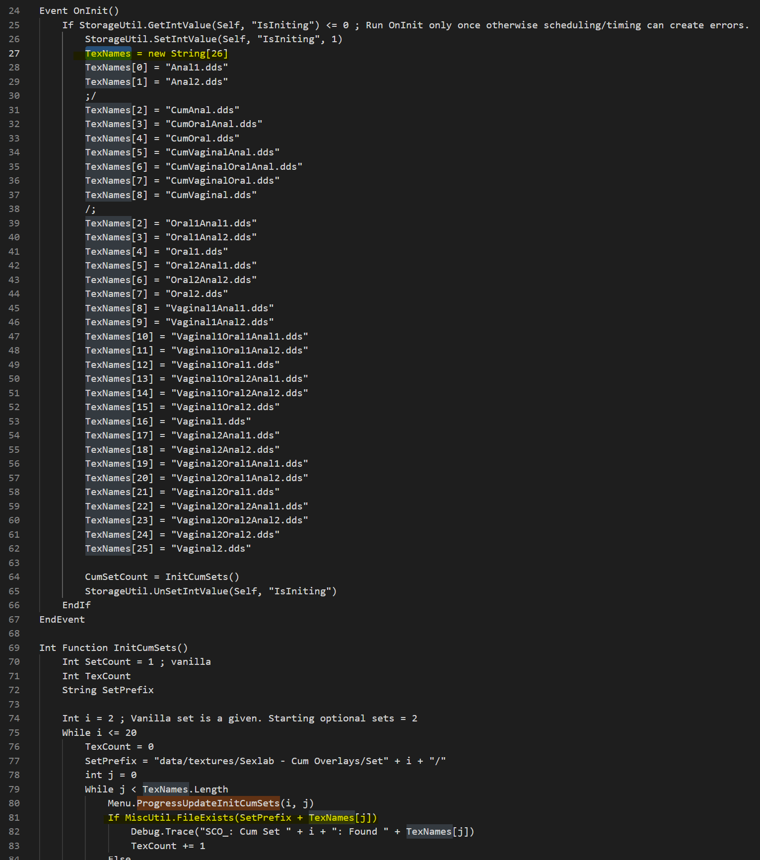 Sexlab Cum Overlays - Extra Slots - Downloads - SexLab Framework LE ...