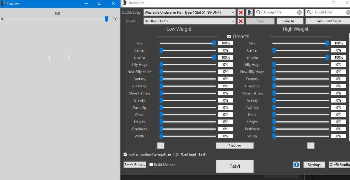 3D Armpit Hair - Diverse & Distributed - Downloads - Skyrim: Special ...