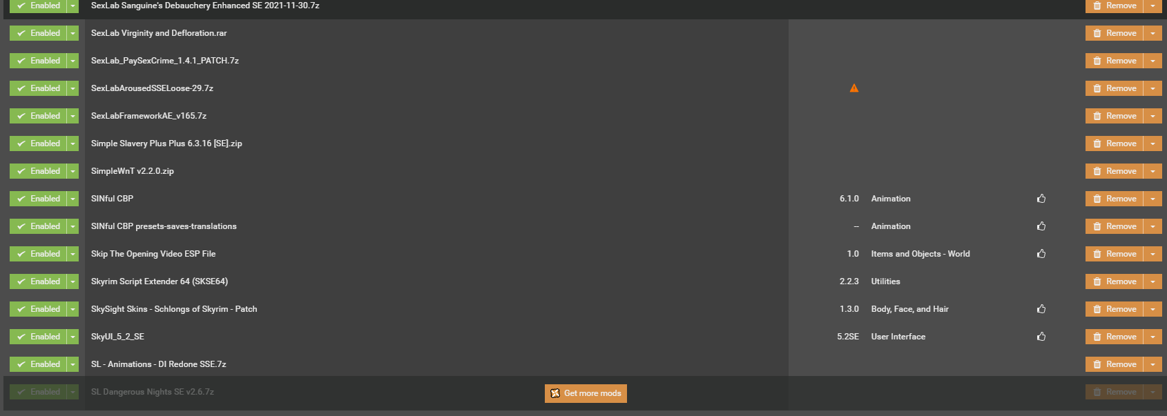 OStim, static mobs and no animations - Technical Support - Skyrim: Special Edition - LoversLab